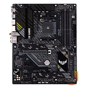 Micro Center AMD Ryzen 5 5600X Processor Bundle with ASUS TUF Gaming B550-PLUS WiFi II Motherboard and Inland 1TN Gen3x4 M.2 SSD