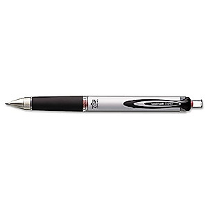 uni-ball 65872 Impact 207 Rollerball Retractable Gel Pen, Red Ink, Bold, 1/Ea