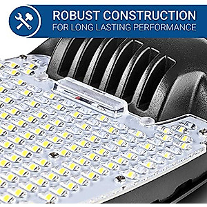 OSTEK LED Shoebox Area Corn Light Bulb 54W LED Retrofit Kits 5000K E39 Rotatable Mogul 7560LM LED Commercial Lighting - Post Street Light Security Lights Parking Light LED Paddle Bulb, UL DLC