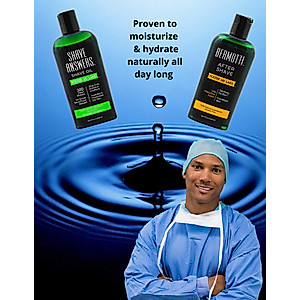 Foster and Lake, BERMOTTI No Burn Best Aftershave Balm, 4 fl. oz.- Natural Non Alcohol, Bergamot Scent, Skin Moisturizer Lotion for Head or Face