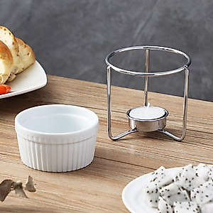 Ceramic Butter Warmers for seafood, Butter Melter Set of 2