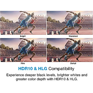 Optoma UHD35x True 4K UHD Gaming Projector | 3,600 Lumens | 4.2ms Response Time at 1080p with Enhanced Gaming Mode | 240Hz Refresh Rate | HDR10 & HLG