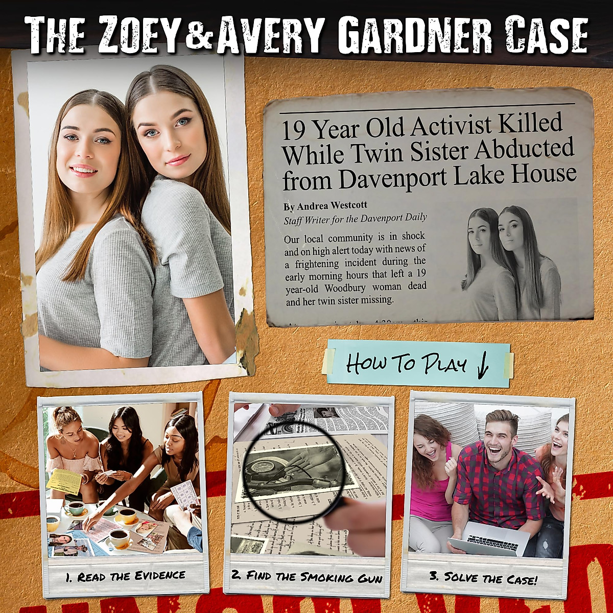 Unsolved Case Files | Gardner, Avery - Active Murder Mystery Case - Can You Solve The Case?
