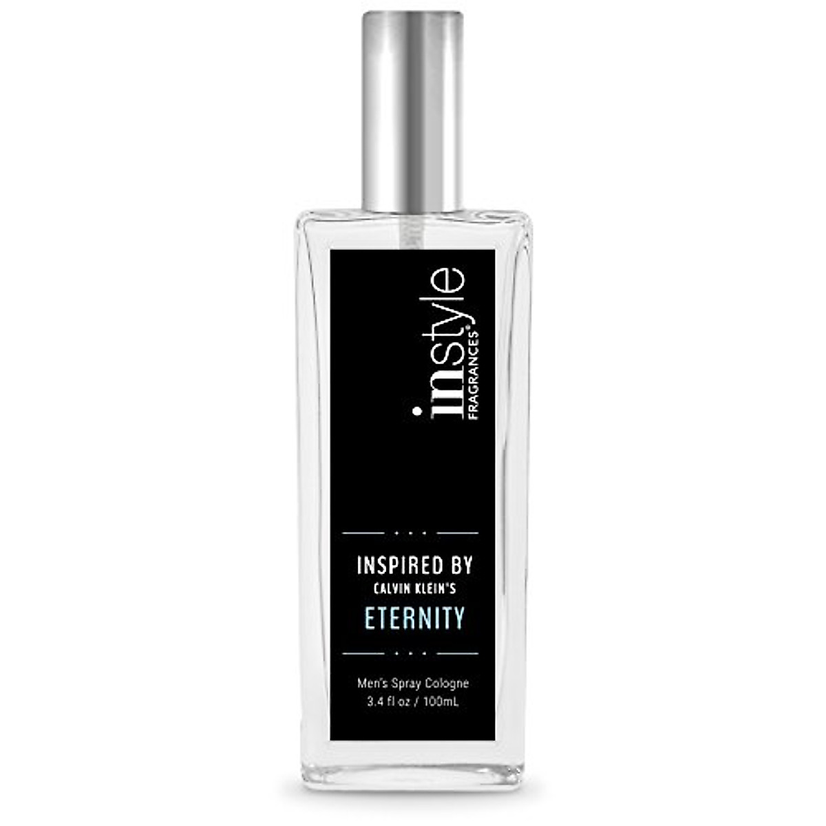 Instyle Fragrances - Eternity - Cologne for Men - Never Tested on Animals - 3.4 Fluid Ounces(Pack of 1)