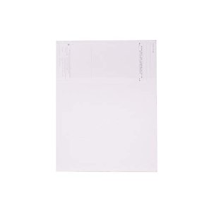 CheckOMatic Computer Check Paper - 100 Pack - Top Blank Stock Checks - Security Features & Laser Printer Compatible - Blue Diamond