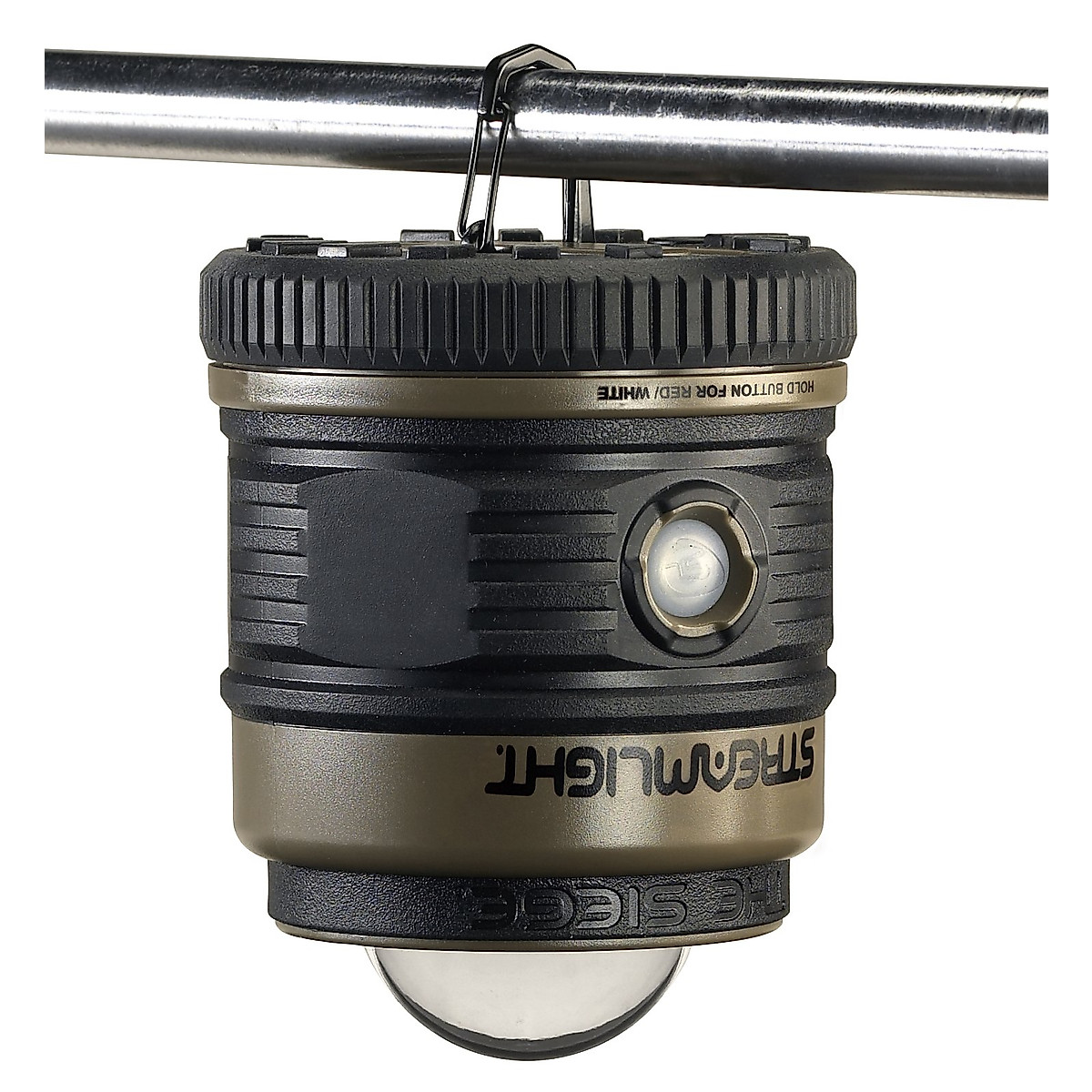 Streamlight 44931 Siege 540-Lumen Compact D Alkaline Outdoor Hand Lantern/Flashlight Combo, Coyote
