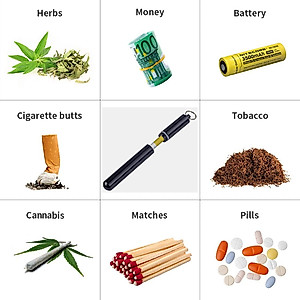 Maios | Herb and Spice Storage Smell-Proof and Water-Proof Seal up Jar | Portable Airtight Bottle 3.71onz | Smell Proof Container | Container for Herbs