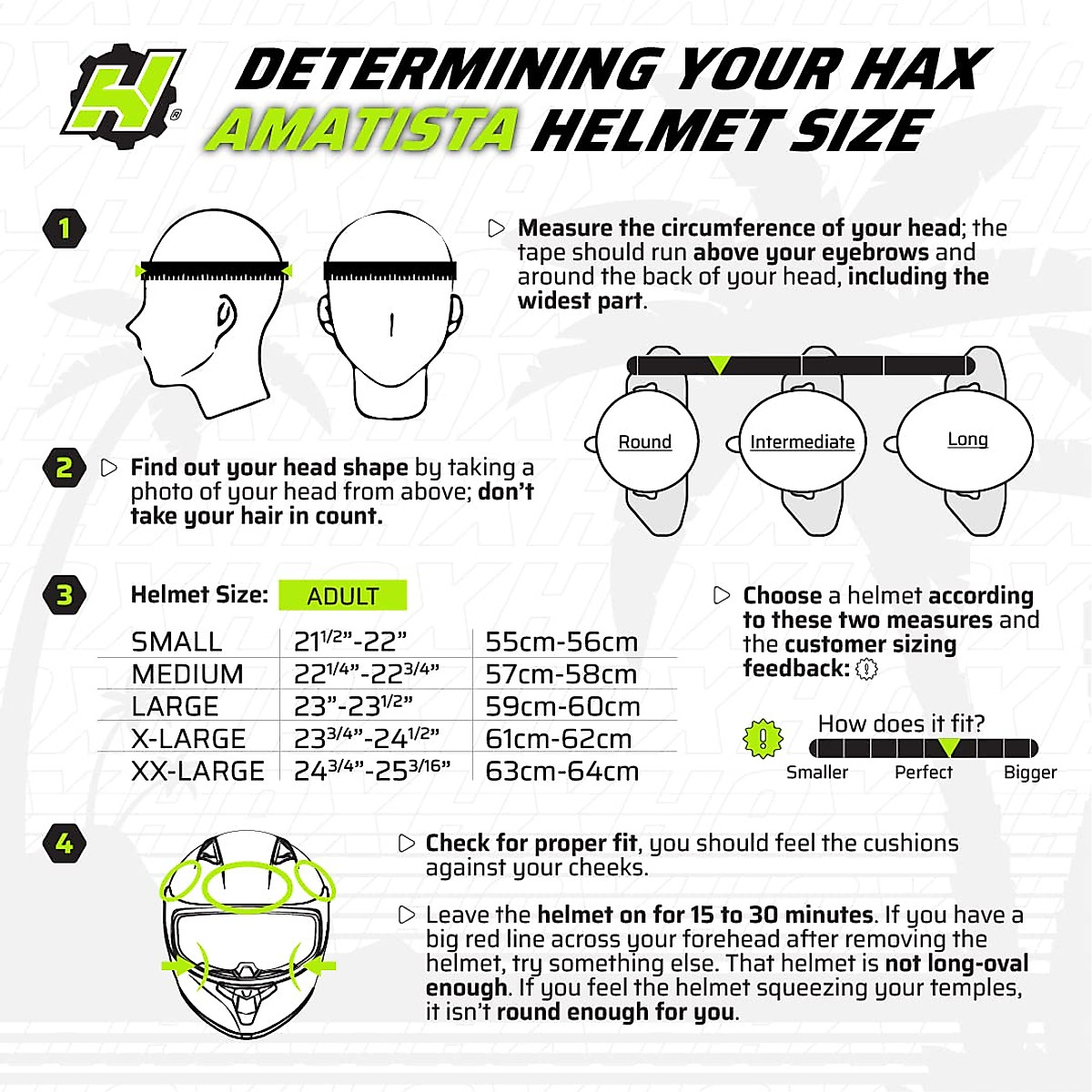HAX Amatista Modular Flip-Up Dual Visor Motorcycle Helmet - DOT/ECE Approved, Lightweight, Comfortable, and Stylish Helmet for Men and Women (Matte Black M)