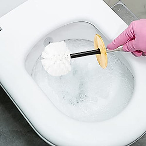 Bathroom Accessories Set, Set of 8 Piece Plastic Gift Set Toothbrush Holder,Toothbrush Cup,Soap Dispenser,Soap Dish,Toilet Brush Holder,Trash Can,Cotton Swab can for Bathroom (White bamboo-8pcs)