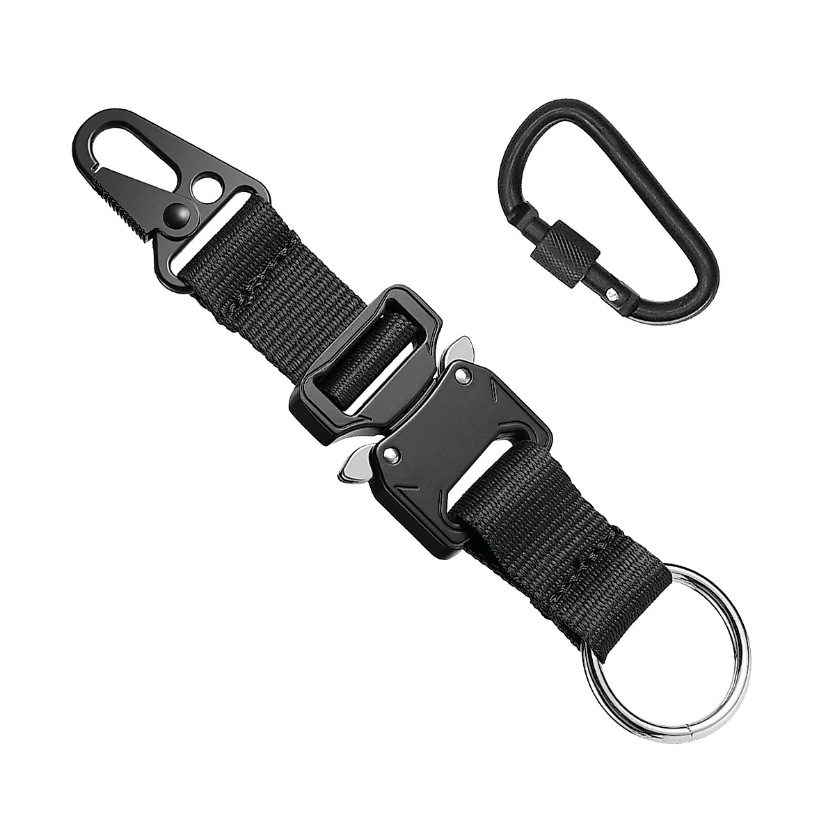 WCALULEG Crossbody Sling Bag, Conceal Carry Gun Bag and military keychain