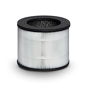 HoMedics TotalClean, 360 Degree Hepa Air Purifier Replacement Filter with Activated Carbon to remove 99% of Airborn Contaminants. For HoMedics Air Purifier Models AP-T10-BK and AP-T10-WT