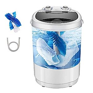 InLoveArts Portable Shoes Washing Machine, Mini Portable Washing Machine, Smart Lazy Automatic Shoes Washer, For Apartments Camping Dorms Business Trip College Rooms