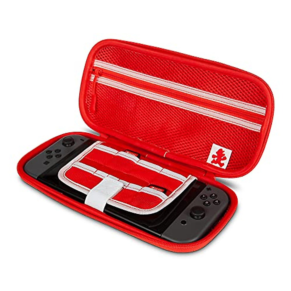A Power Protection Case For Nintendo Switch or Nintendo Switch Lite - Mario Red/White, Protective Case, Gaming Case, Console Case (Nintendo Switch)