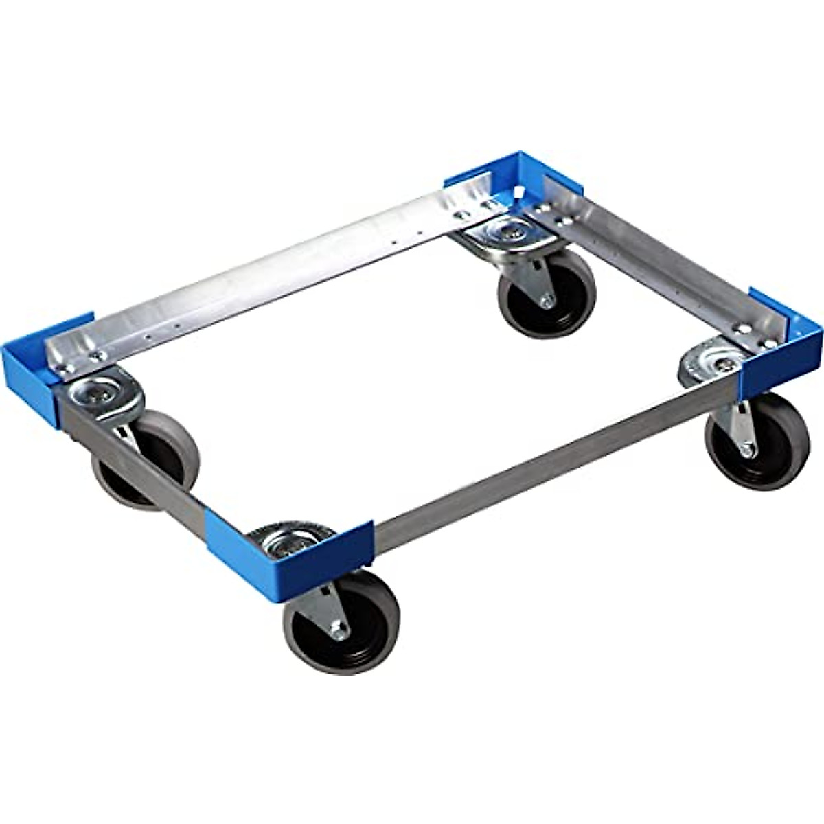 Carlisle FoodService Products Cateraide Dolly for Pc300N Pan Carriers with Reinforced Corners for Catering and Events, Aluminum, 23.75 X 17.38 Inches, Silver