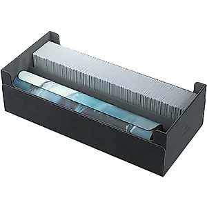 Dungeon 1100+ Convertible Deck and Game Accessories Box | Double-Sleeved Card Storage & Protector | Nexofyber Surface | Holds up to 1,000 Cards | Black Color | Made by Gamegenic