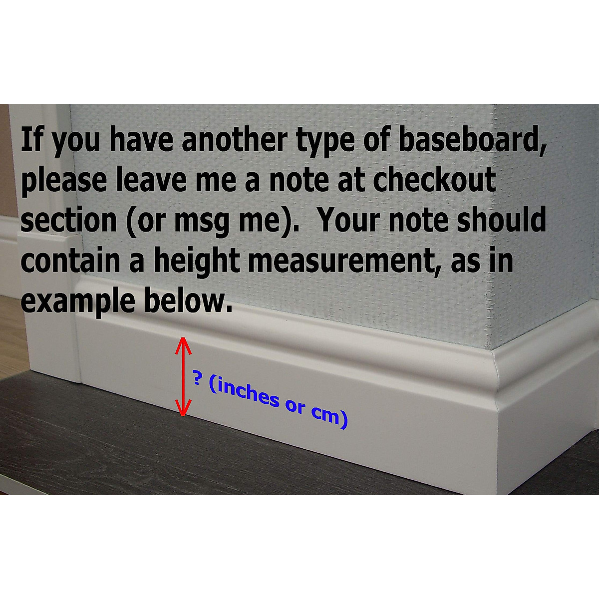 Decal Home Decor Wall Decal Skirting Board Kids Wall Decal Kitchen Decal L8