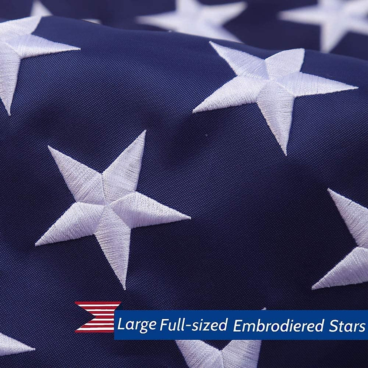 American Flag 3x5 FT Outdoor - American Flag Heavy Duty 3x5,All Weather Sewn Stripes Embroidered Stars…