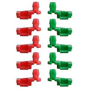 HERCOO Tailgate Handle Rod Clip Tail Gate Assembly Door Lock Retainer Clips Compatible with 1999-2007 Chevy Silverado GMC Sierra for 88981030 88981031