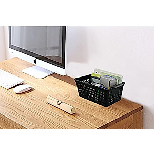 Begale Plastic Storage Basket/Bins Organizer, Set of 6