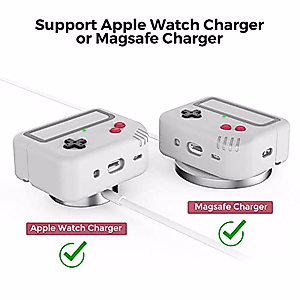 TRONWIN Silicone Airpods Pro 2 Case Protective Covers Skin Game-Machine Design for Airpods Pro 2022 [Support Wireless Charging] Compatible with Apple Airpods Pro 2nd Generation