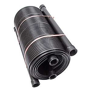 SunQuest Solar Heater Replacement Panel - 2 Pack (2ft x 10ft) Collector only - Solar Pool Heater for Existing Solar Systems -Tube on Web Design Panel-Polypropylene UV Resistant