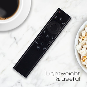 2021 Model BN59-01385A Replacement Remote Control for Samsung Smart TVs Compatible with Neo QLED, The Frame and Crystal UHD Series (Renewed)