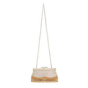 CHIC DIARY Rhinestones Crystal Clutch Purse for Women Top Handle Evening Bag for Party Prom Crossbody Purse Shoulder Handbag