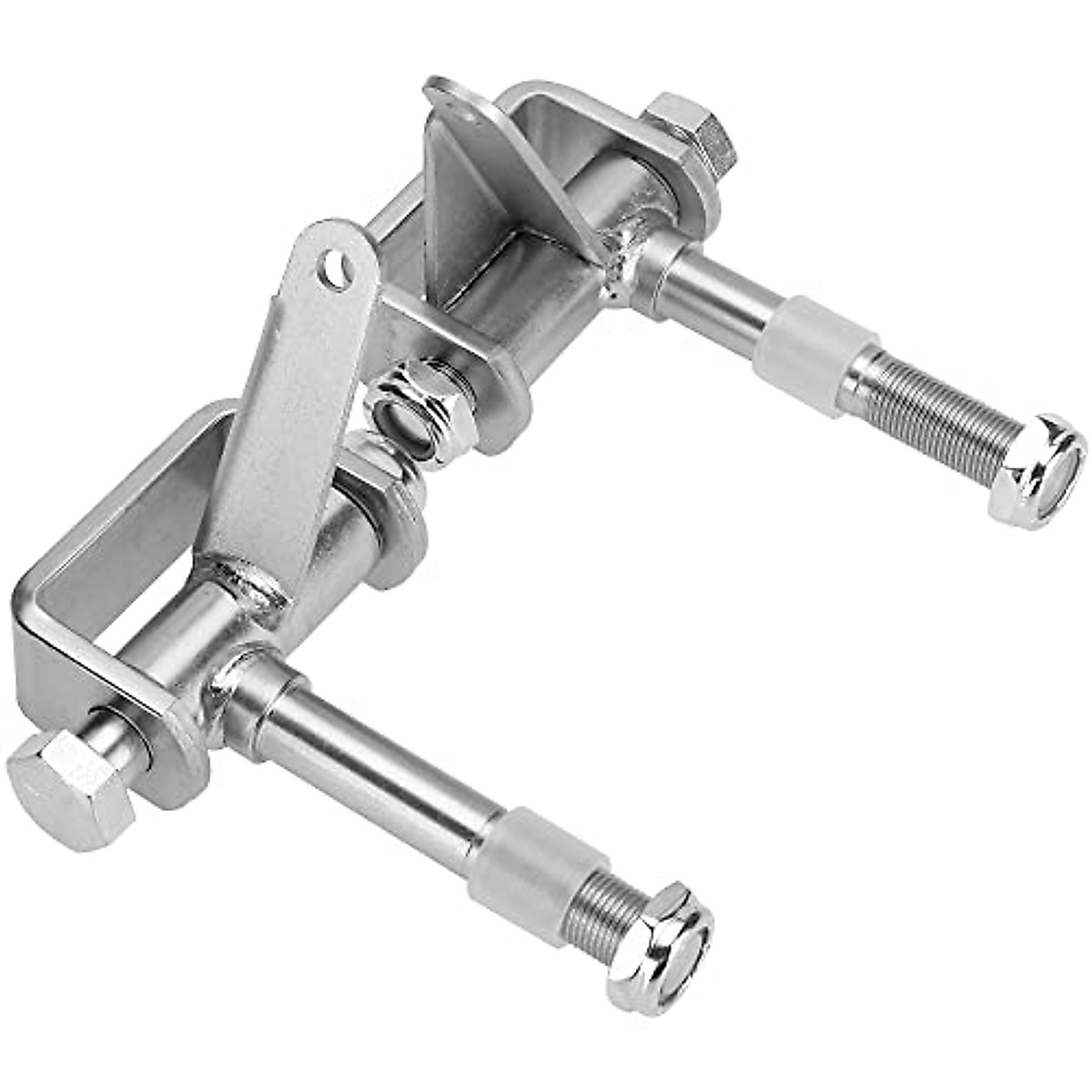 GREHUA Right Left Steering Spindle Bracket Set 5/8" Axle Kingpin 3-3/4" Long 2PCS for 212cc 196cc 6.5hp 13hp 15hp 420cc 301cc Manco Azusa Yerf-Dog Go Kart Cart Replacement Parts Accessories Heavy duty