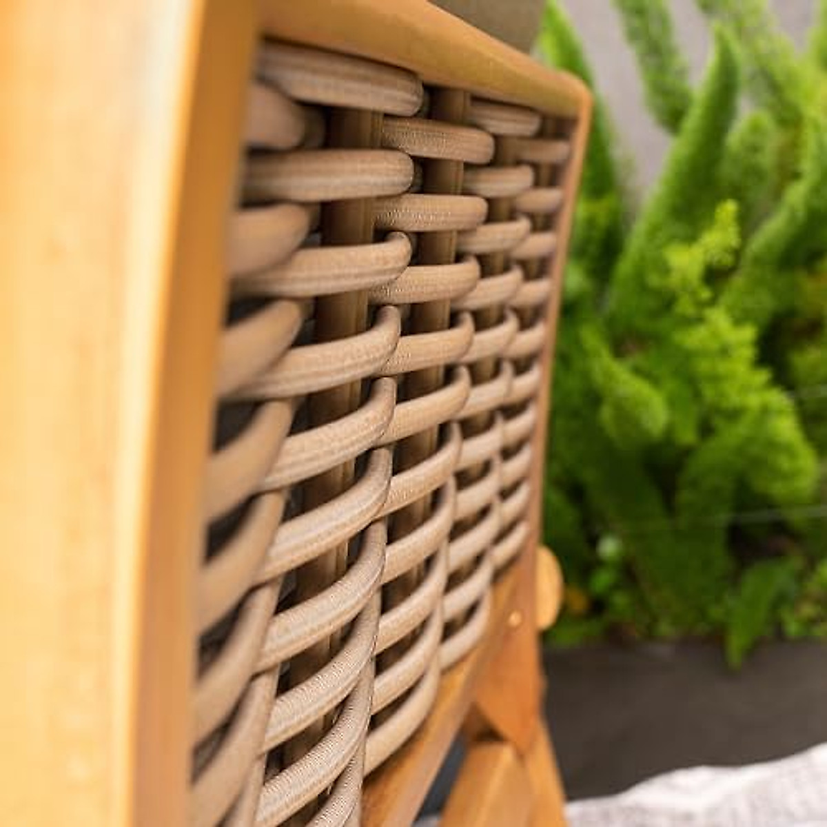 Cambridge Casual Auburn Sofabed, Natural Teak/Cast Shale