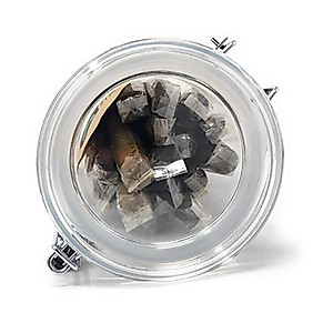 Acrylic Cigar Humidor Jar with Boveda 69% 2-Way Humidity System, 25 Cigar Capacity