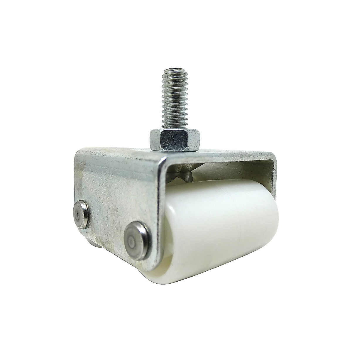 Shepherd Hardware 9441 7/8-Inch Threaded Stem Appliance Caster, Dual Wheels, 4-Pack