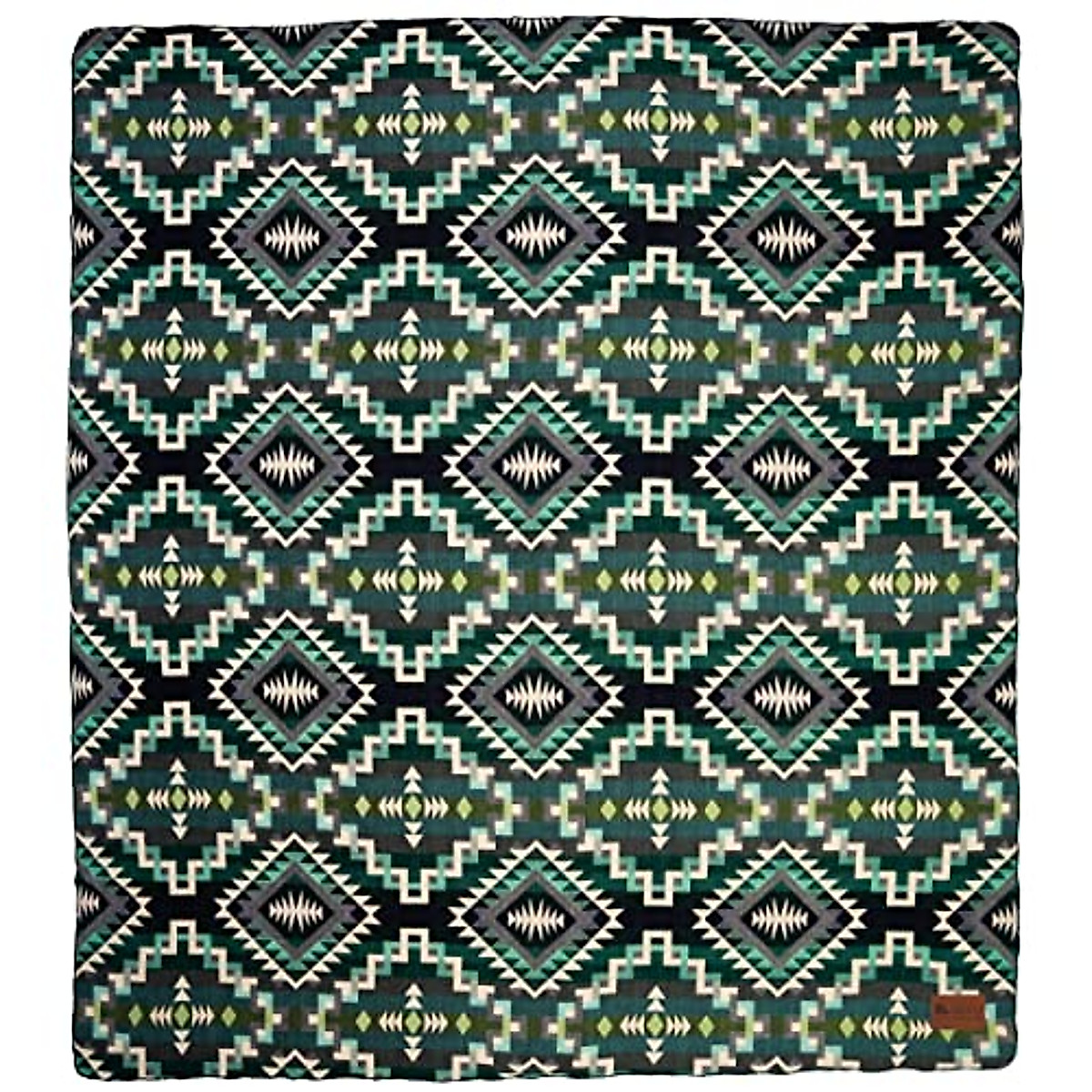 QISU Wool Blanket Throw | Large, Beautiful, Warm, Variegated, Handmade in Ecuador by Local Artisans |94″ x 78″| Ultra-Soft, Hypoallergenic & Breathable | Non-Itchy or Scratchy Fabric (Shamrock Star)