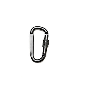 SENFU Hunting Safety Linemans Rope 10ft with Prusik Knot and Single Carabiner for Hunter Climbing Tree Stand Hanging Ladder Stand or Bow Lifeline,Fall Protection When Hunting on Stands