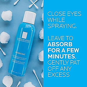La Roche-Posay Serozinc Face Toner for Oily Skin with Zinc, Mattifying Face Spray and Acne Toner to Reduce Shine for Oil Control, Alcohol Free Face Mist for Acne Prone Skin, 5 Fl Oz (Pack of 1)