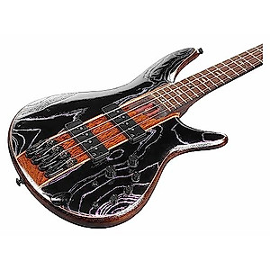 Ibanez SR Premium 4-String Electric Bass Guitar (Right-Hand, Magic Wave Low Gloss)