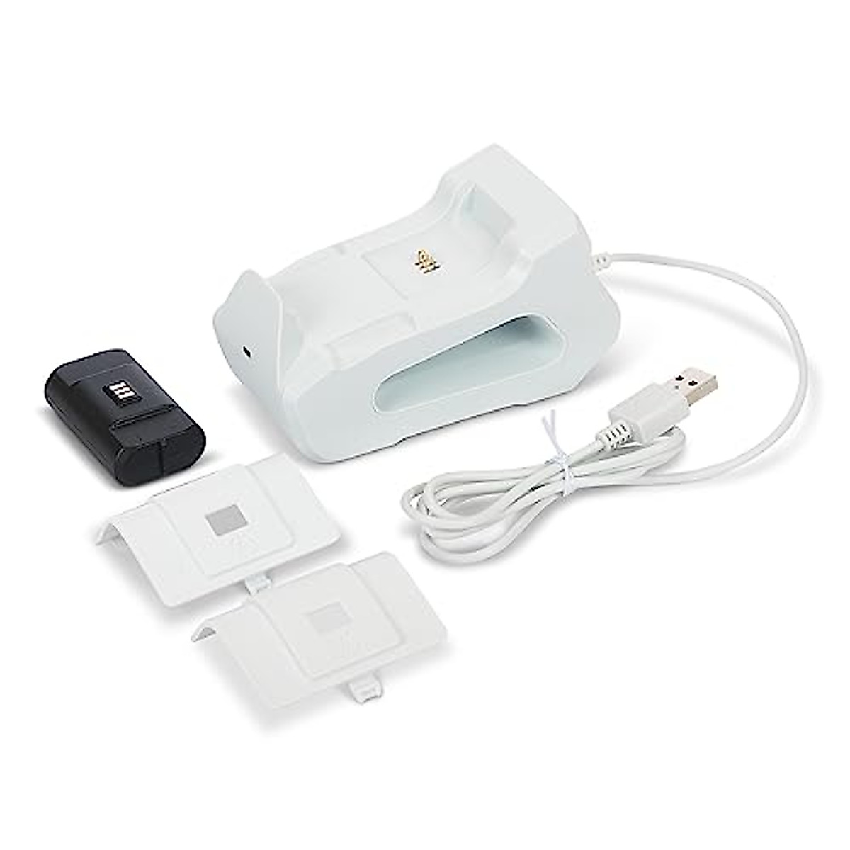 PowerA Solo Charging Stand for Xbox Series X|S - White, works with Xbox One, charging Station for Xbox Wireless Controller, officially licensed