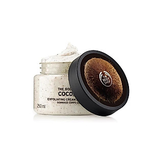 The Body Shop Coconut Exfoliating Cream Body Scrub, 8.5 Oz