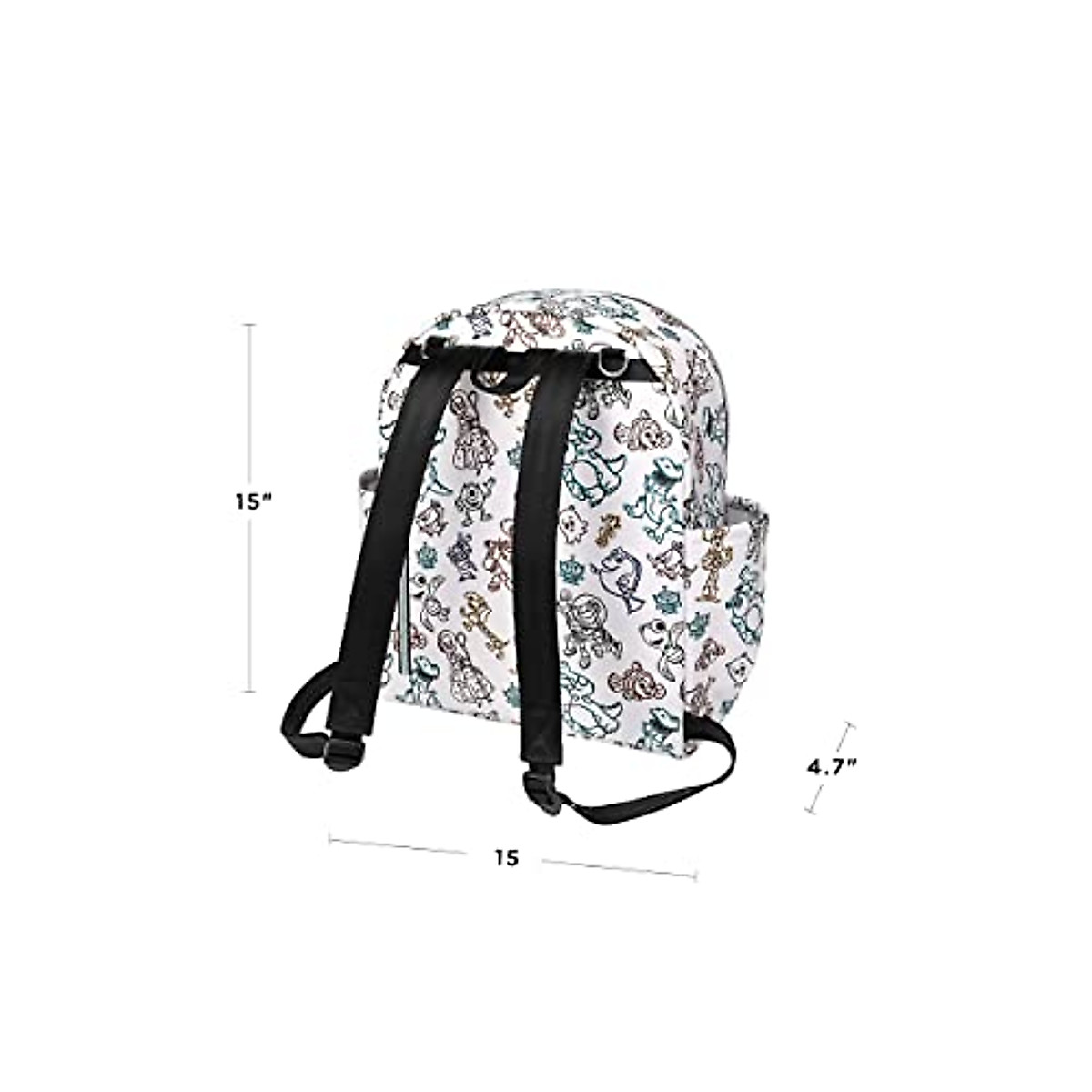 Petunia Pickle Bottom Ace Backpack | Diaper Bag | Diaper Bag Backpack for Parents | Baby Diaper Bag | Stylish and Spacious Backpack for On-the-Go Moms and Dads | Disney & Pixar Playday