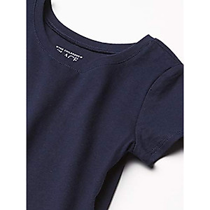 The Children's Place Baby Girls Long Sleeve and Toddler Basic Layering Tee T-Shirt, Tidal, 18-24 Months US