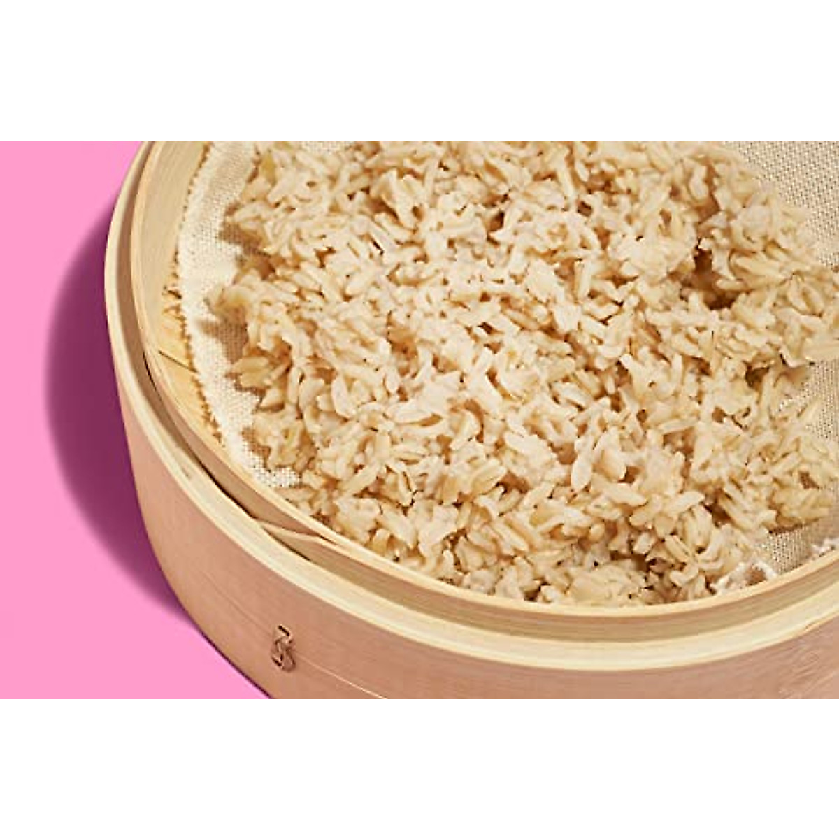 Reishunger Bamboo Steamer Handmade Basket, Traditional 2-Tier Design - 10 Inch - for Dumplings, Rice, Dim Sum, Vegetables, Fish and Meat - Incl. 2 Cotton Cloths