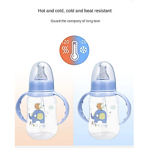 4 Pack Anti-Colic Options+ Baby Bottles, Narrow Pretty Baby, 5oz 145ml