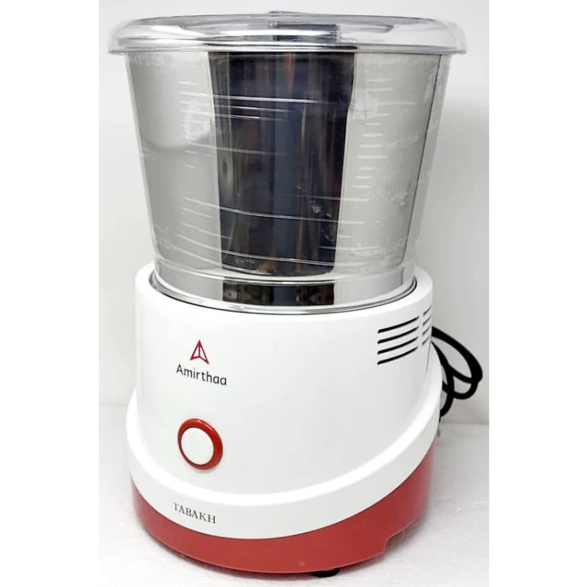 Tabakh 1.5L Wet Grinder, Table Top Stone Indian Wet Grinder, 110-Volt