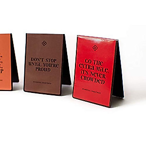 Folio Motivational Affirmation Quote Mantra Magnetic Bookmarks - Set of 12 Inspirational Bookmarks for All Ages, Men, Women, Teens Girls Students for Friends, Coworkers & Student Incentives!