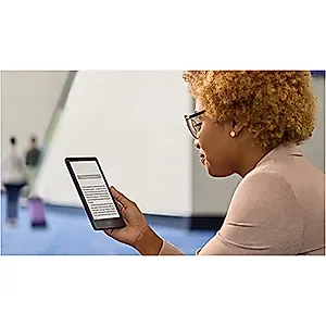 International Version – Kindle Paperwhite Signature Edition (32 GB) – With a 6.8" display, wireless charging, and auto-adjusting front light – Without Lockscreen Ads – Black