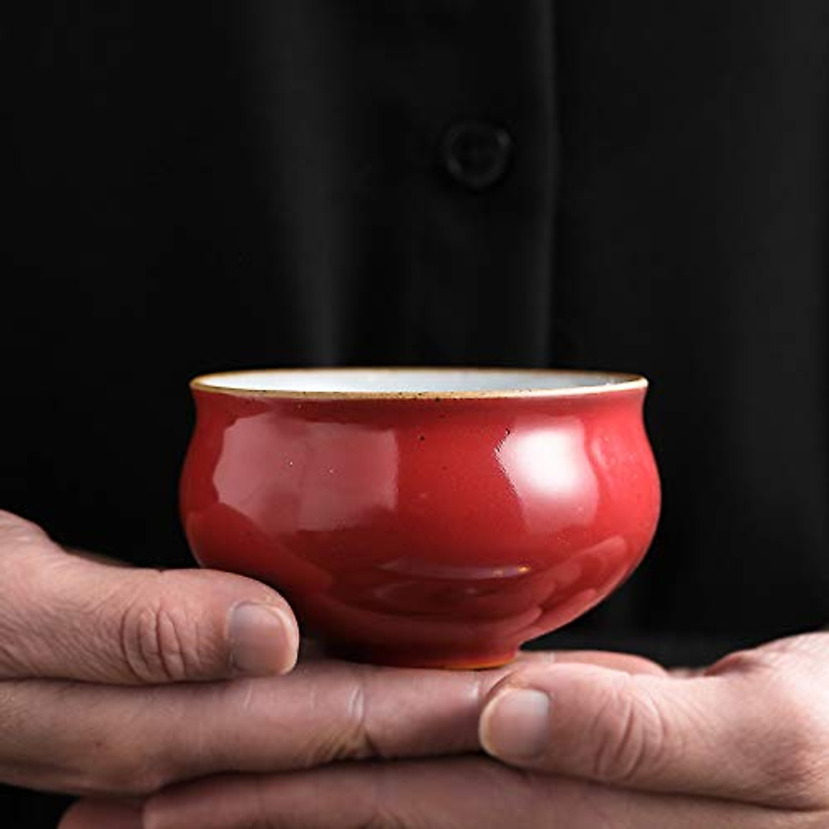 Handmade Tea Cup,Tea Cup Set of 5,Kung Fu Tea Cup,Tea Cup Without Handle,Small teacups Bulk,Traditional Chinese Tea Cup