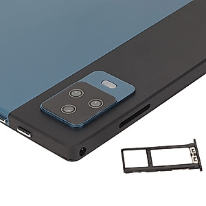 Android 12 Tablet 10 Inch Tablet, Octa Core CPU 8GB RAM 256GB ROM, IPS Screen and Dual Speakers, 7000mAh Battery, HD Calling Tablet, Blue