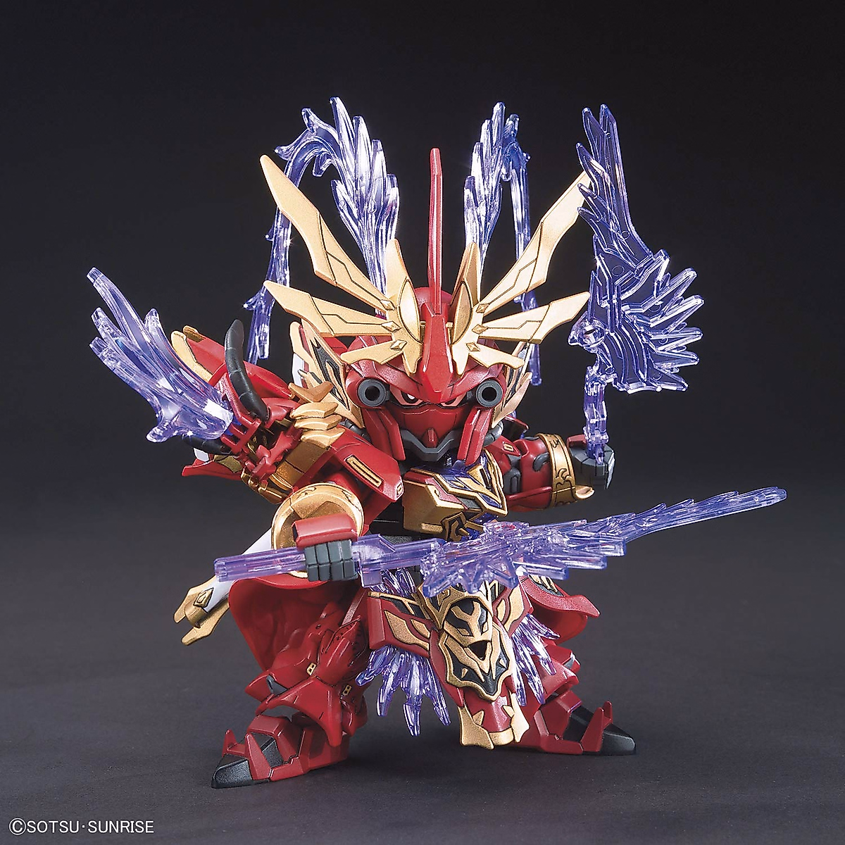 Bandai Lu Bu Sinanju & Hare: SD Sangoku Soketsuden x SD (57610), Purple, red, Gold, one-Size (BAS5057610)