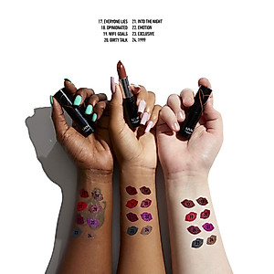 NYX PROFESSIONAL MAKEUP Shout Loud Satin Lipstick, Infused With Shea Butter - Opinionated (Warm Burgundy)