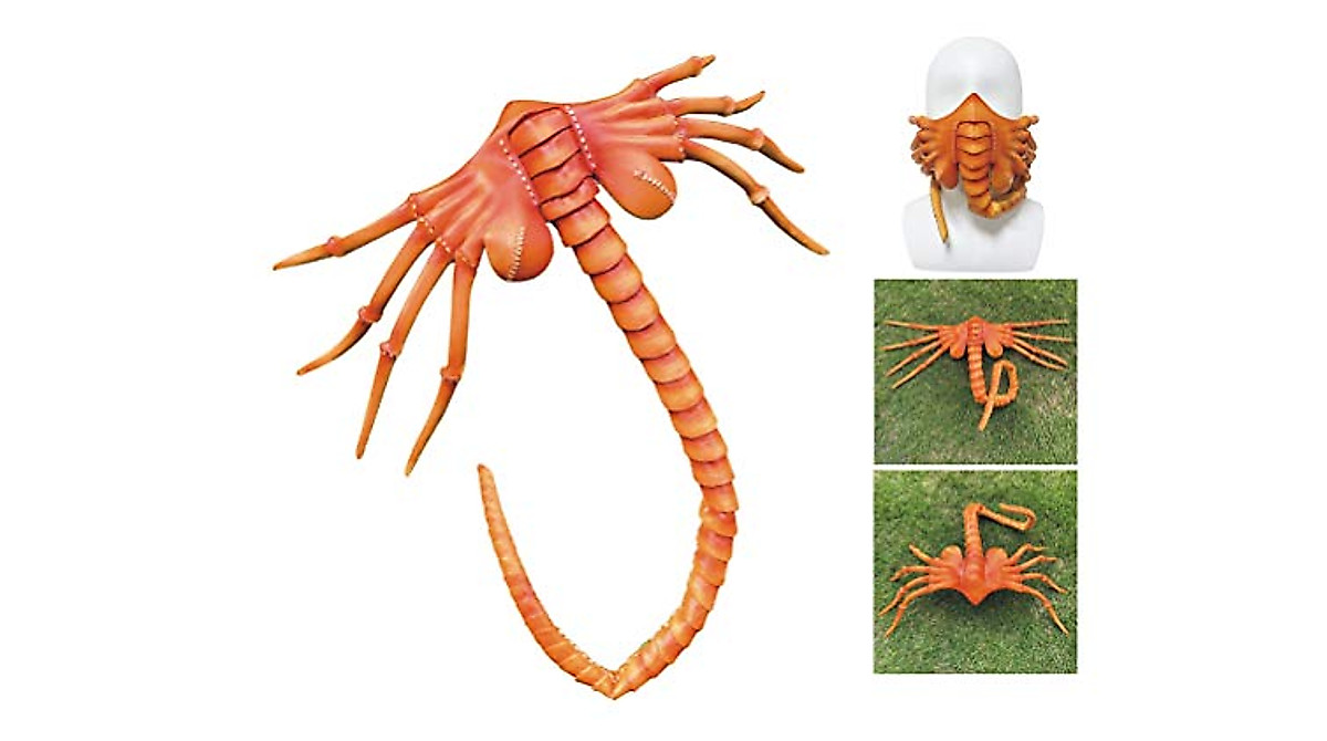 Creepy Alien Facehugger Mask for Halloween Costume