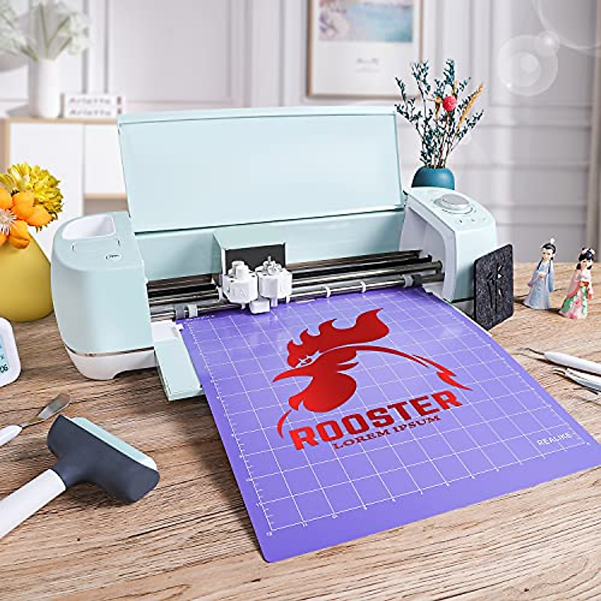 REALIKE Variety Cutting Mat for Cricut Maker 3/Maker/Explore 3/Air 2/Air/One,StandardGrip/LightGrip/StrongGrip/FabricGrip Multiple Adhesive 12x12 inch Cricket Cut Mats for Cricut 5 Pack